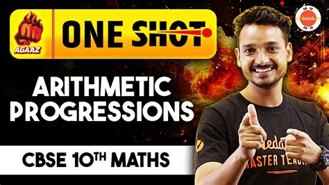Arithmetic Progressions Class 10 One Shot Class 10 Maths Chapter 5 Cbse 2024 25 Agaaz