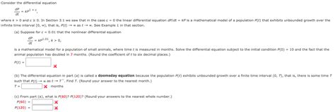 Solved Practice Another Consider The Differential Equation Chegg Com
