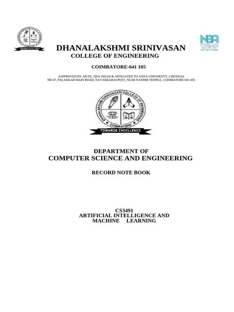 aiandml lab manual final pdf receiver operating characteristic