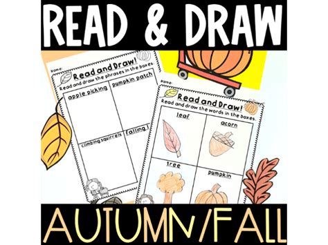 Autumn Fall Reading Comprehension Worksheets Teaching Resources