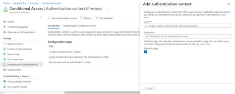 a first look at azure ad conditional access authentication context
