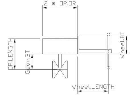 Autocad 2d Drawing Of Wheel And Gear Details Of The Machine Cad File Dwg File Cadbull