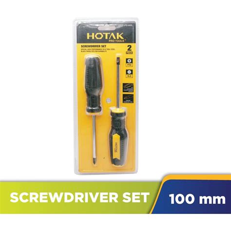 Ready Stock 💕 Hotak Screwdriver Set 2 Pieces Shopee Malaysia