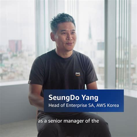 Linkedin Aws Careers 페이지 Solutions Architect 승도님이 Aws에 합류한 이유는