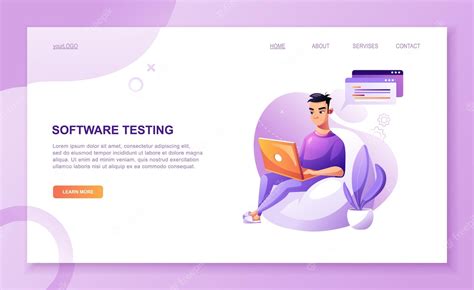 Premium Vector Programming Concept Web Coder At Work Vector Images Developer Programming Web