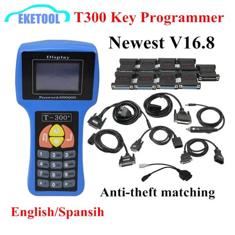 high quality t300 key programmer v16 8 newest version t 300 t code key