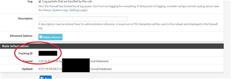 scs security blocking port scans on pfsense