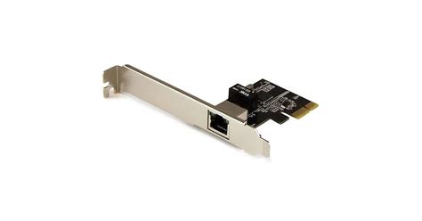 Startech 1 Port Gigabit Nic Pcie Card W Intel I210 At Chip Pcie In St1000spexi