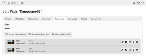 Typo3 8x Add Images To Pagefiles Property In Backend Stack Overflow