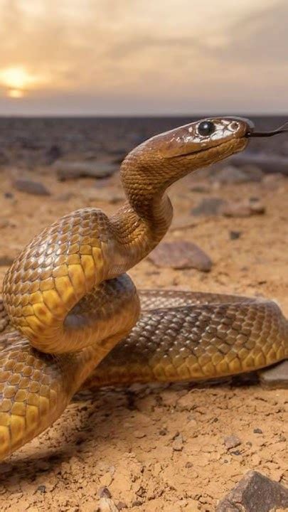 Самая ОПАСНАЯ змея в мире Увидел БЕГИ гадюка змея опасно тайпан животные Youtube