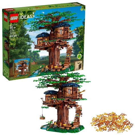 Buy Lego Ideas Tree House 21318 Model Construction Set For 16 Plus Year Olds With 3 Cabins