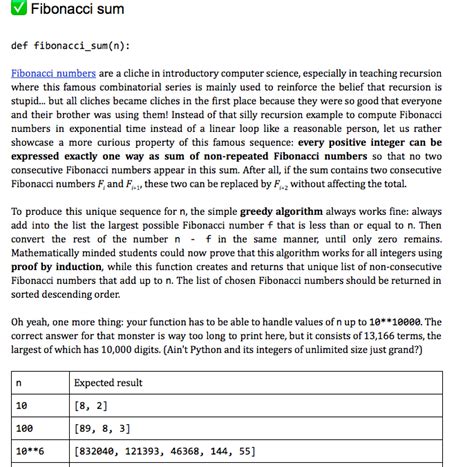 Solved Fibonacci Sum Def Fibonacci Sum N Fibonacci Chegg Com