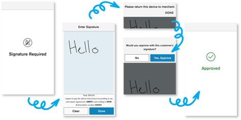 Signature Capture On Your Android Terminal