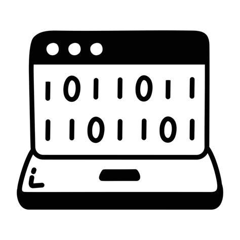 Trendy Binary Code Vector Art At Vecteezy