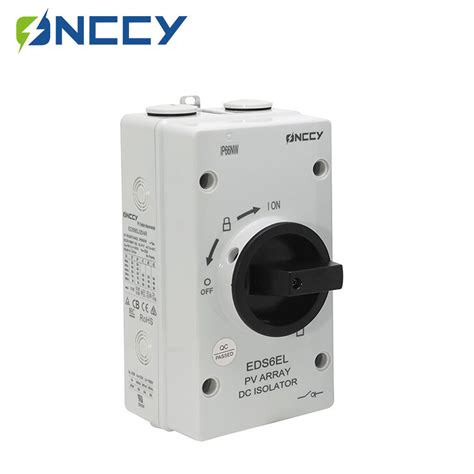Ip65 Rotary Selector Isolator Switches 3 4 Pole On Off Waterproof Disconnecting Switch Dc