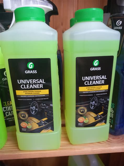grass очиститель салона universal cleaner