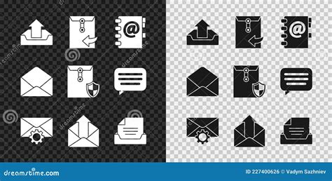 set upload inbox envelope address book setting outgoing mail