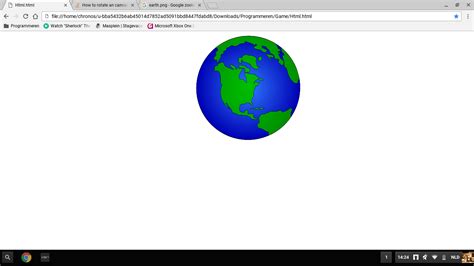 Javascript How To Rotate An Canvas Object While The Object Stays On