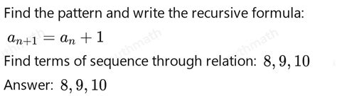 Solved 3 A Sequence Of Numbers Follows The Rule Multiply The Previous Number By 2 And Add 3