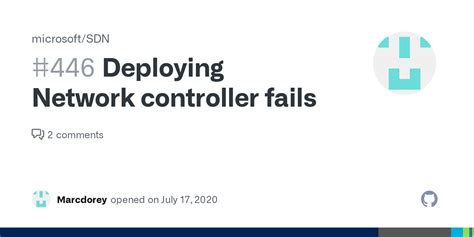 Deploying Network Controller Fails · Issue 446 · Microsoftsdn · Github