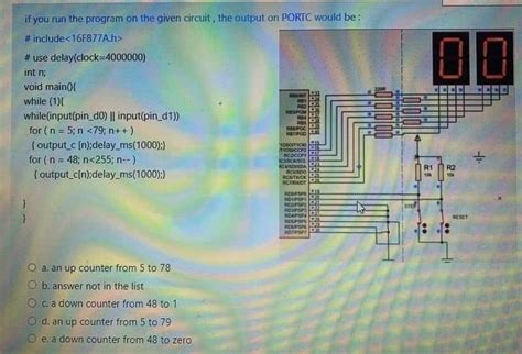 solved if you run the program on the given circuit the