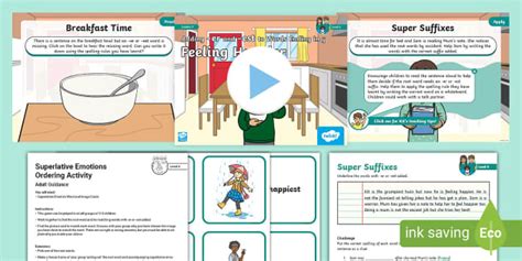 Adding The Suffixes Er And Est Level Week Lesson