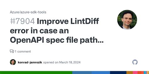 Improve Lintdiff Error In Case An Openapi Spec File Path Mentioned In