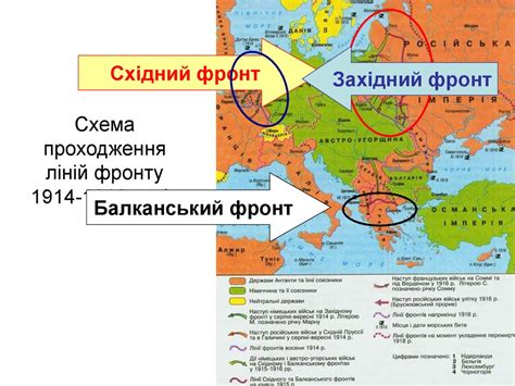Воєнні дії на території України у 1914 1917 рр презентация онлайн