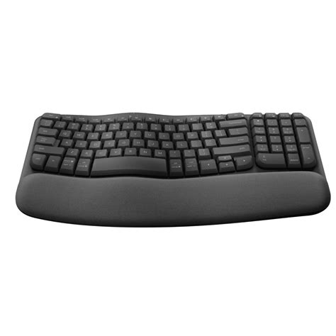 Logitech Ergo Series Wave Keys Ergonomic Wireless Keyboard Graphite 920 011898