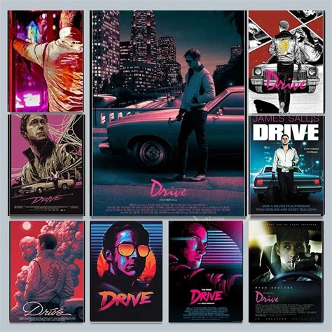 Impresi N En Lienzo Drive Classic Movie P Ster E Impresiones De Pel Cula Pintura Art