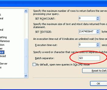 Sql Server A Cool Trick Restoring The Default Sql Server Management Studio Ssms Sql