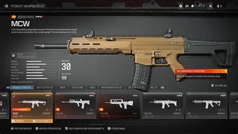 Mw3 Arsenal All Weapons Available At Launch On November 10 And Later