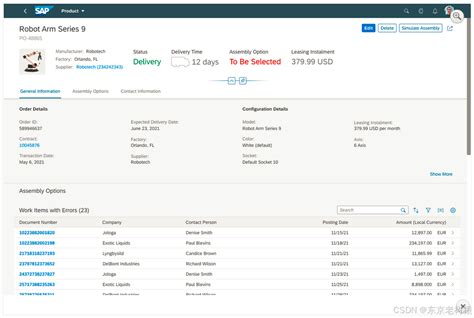 Sap学习笔记 开发06 Cdsview Fiori Element 之 List Report Csdn博客