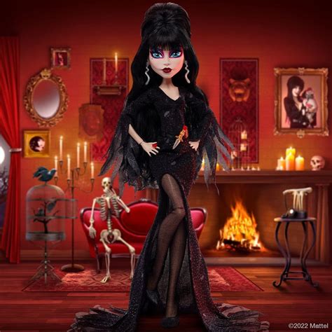 Mattel Debuts Monster High Skullector Elvira Mistress Of The Dark Doll