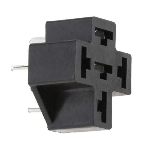 40a Relay Connector Socket With Terminals Car Truck Vehicle Relay Case Holder Replacement Truck
