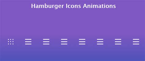 70 Best Hamburger Menu CSS HTML