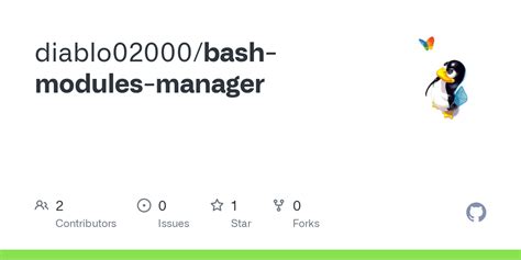 GitHub Diablo Bash Modules Manager