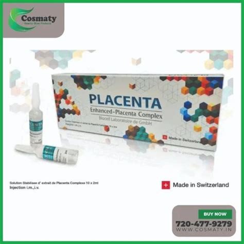 Biocell Placenta Enhanced Placenta Complex Packaging Type Box 10