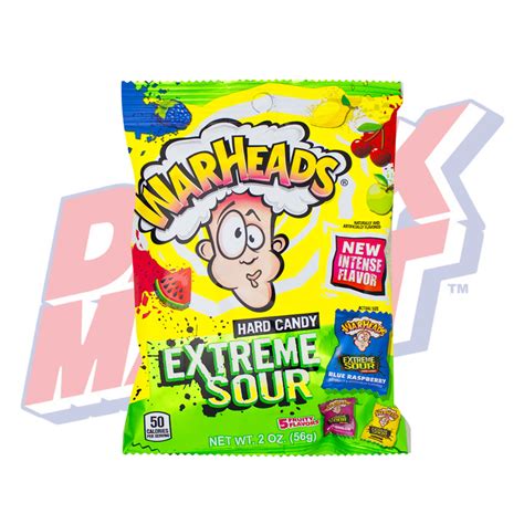 Warheads Assorted Sour Candy 2oz Dank Mart