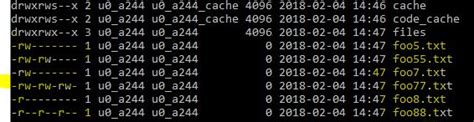 C File Open Function Is Only Setting User Level Permission In Android