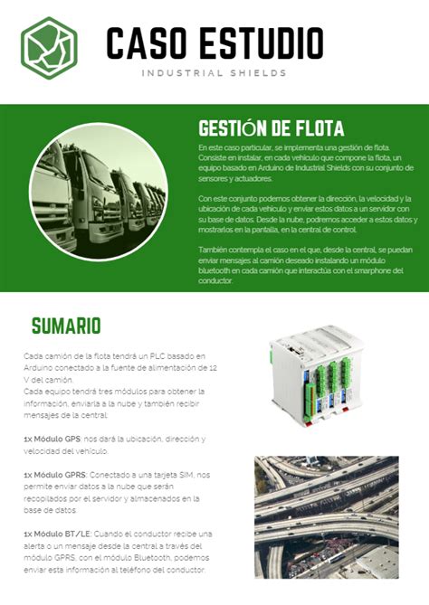 gestión de flotas con plc industrial basado en arduino arduino based