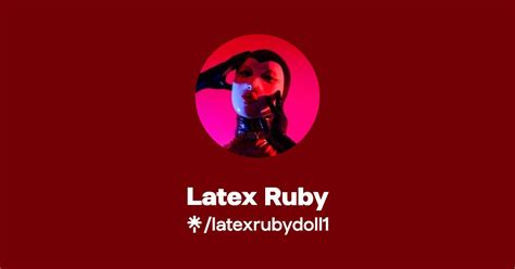 Latex Ruby Find Latex Ruby Onlyfans Linktree