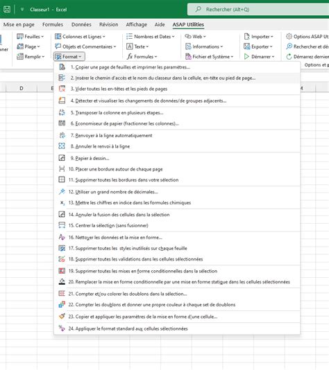 Découvrir 92 Imagen Excel Formule Chemin Daccès Fichier Fr