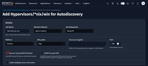 Windows And Hyper V Autodiscovery Device42