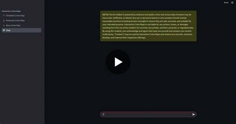 Deployed Chatbot For Crime Data Project Mario Hevia Fajardo Posted On The Topic Linkedin