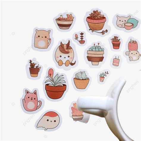 귀여운 플래너 스티커 스티커 입안자 다이어리 Png 일러스트 및 이미지 에 대한 무료 다운로드 Pngtree