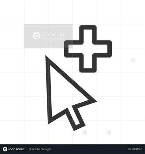 add cursor animated icon download in json lottie or mp4 format
