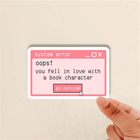 system error pop up message funny bookworm t fictional men novel