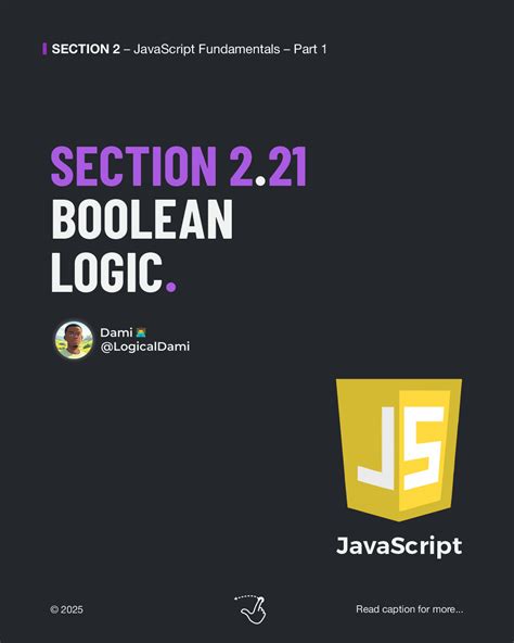 Section 221 — Boolean Logic Learning Javascript By Logicaldami