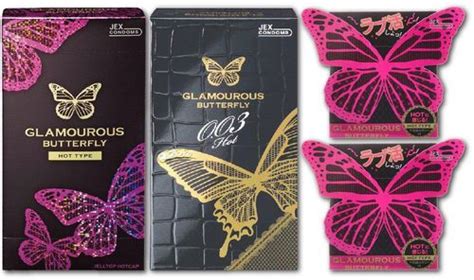 سعر ومواصفات Jex Condom Set Glamorous Butterfly Hot Type Glamorous Butterfly Hot 003 With